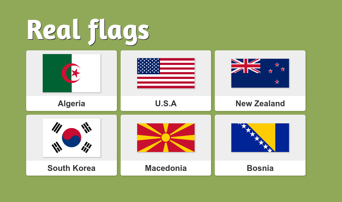 Craftmanship, CSS and Vexillology